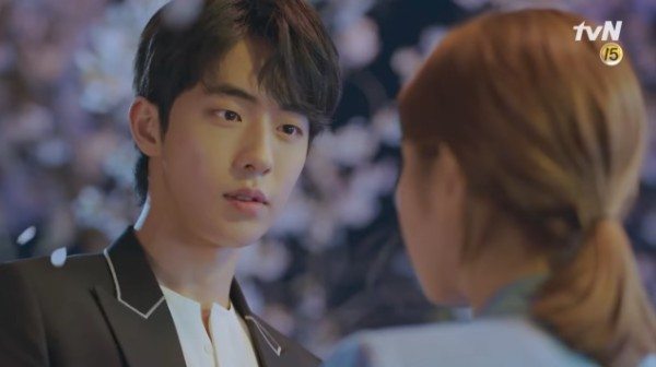Floating petals under romantic moonlight in Bride of the Water God ...